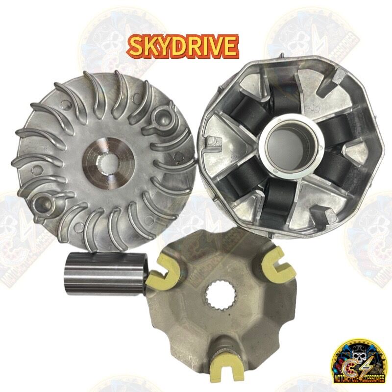 CS Motorcycle pully set with drive face and bola skydrive carb type ...