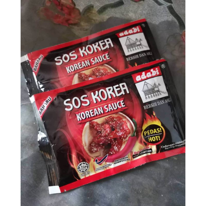 💥VIRAL💥 SOS KOREA ADABI | 60GRAM | KOREAN SAUCE | 💞 MESTI CUBA💞 ...