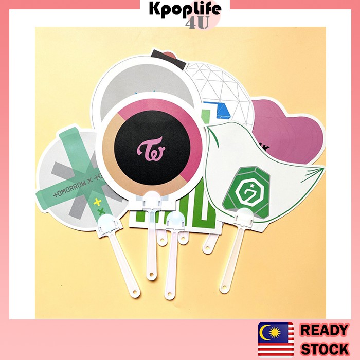 Kpop Light Stick Design PVC Fan Stray Kids BT Bl@ckpink Seven-teen ...