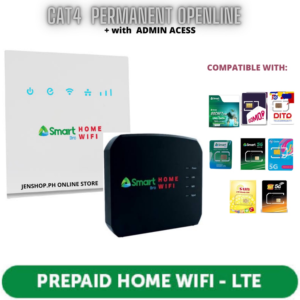 SMART BRO HOME PREPAID WIFI (OPENLINE) | Shopee Malaysia