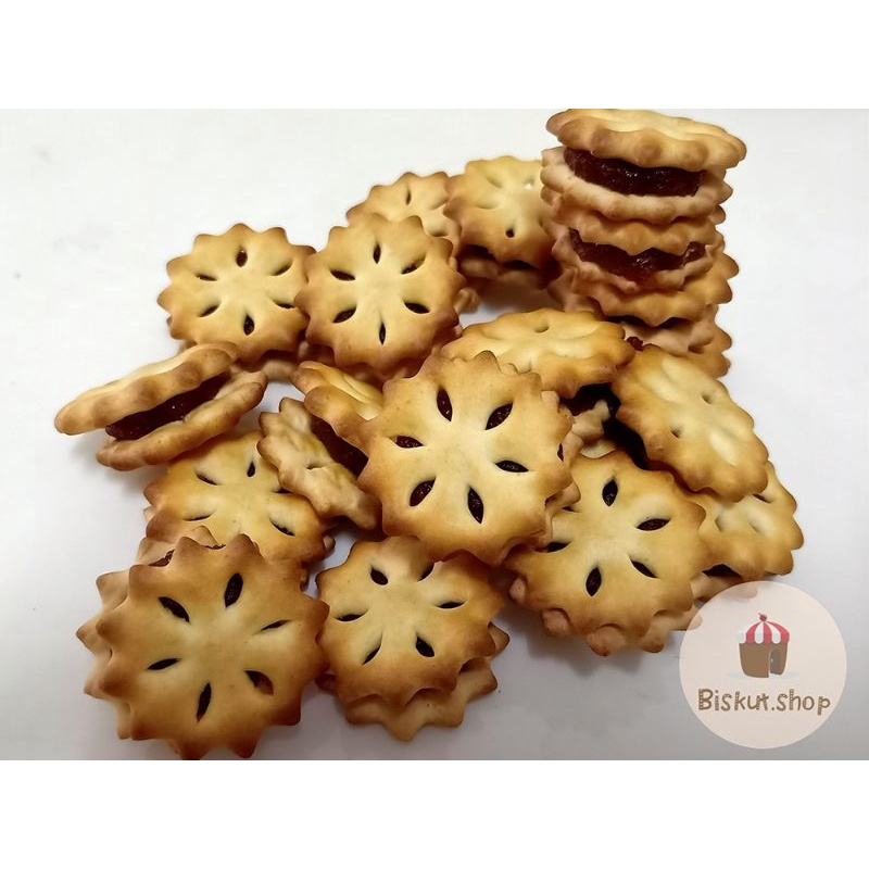 (HALAL)Biskut Timbang /Mini golden pineapple /Biskut Nenas 迷你王莉饼250g ...