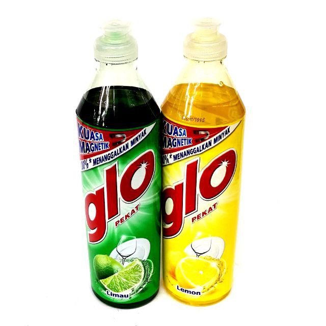 Glo 800ml Concetrated Diswashing Liquid Lime&Lemon | Shopee Malaysia