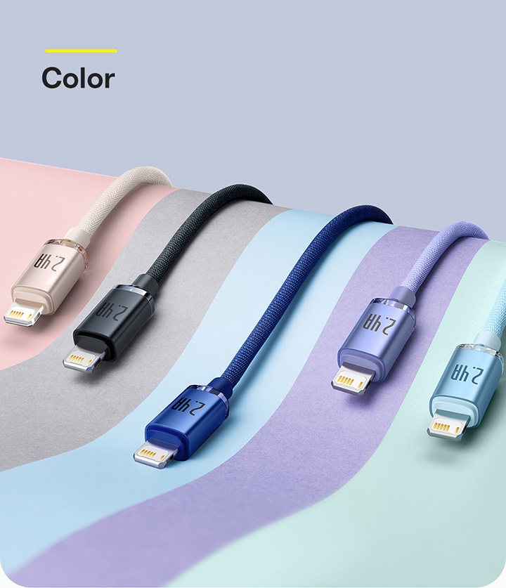 Baseus Original USB Cable For 14 13 12 Pro Xs Max X Xr 8 7 Plus 2.4A ...