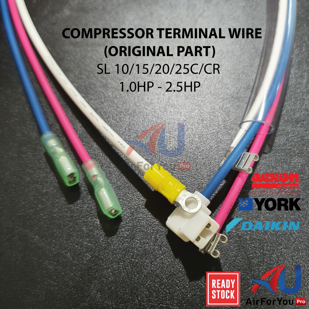 Air conditioner Compressor Terminal Wire HARNESS WIRE SL10C/15C/20C/25C ...