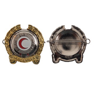 Outpost Metal Cap Badge Bulan Sabit Merah Malaysia (BSMM) / (PBSM ...