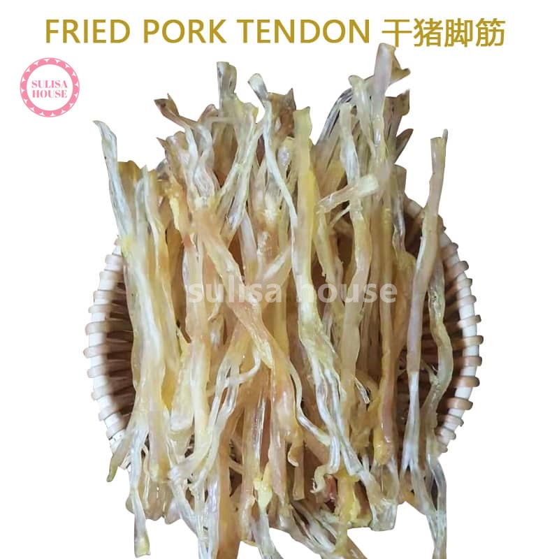 Dried Pork Tendon/healthy waist and legs 100g nourish blood and nourish ...