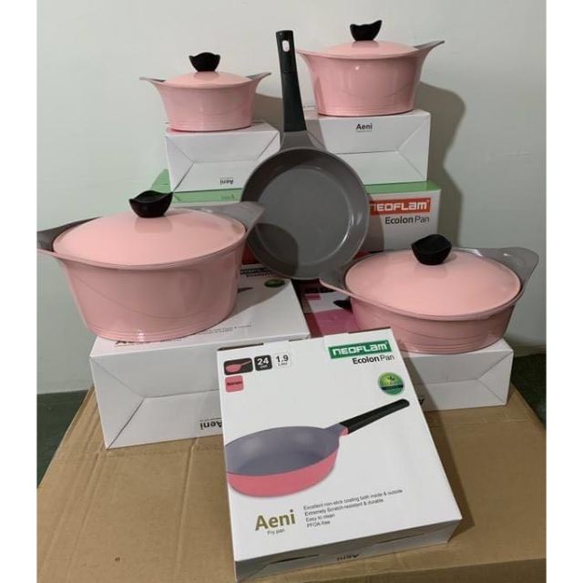 💥Ready Stock‼️💥Neoflam (Korea) cookware set | Shopee Malaysia