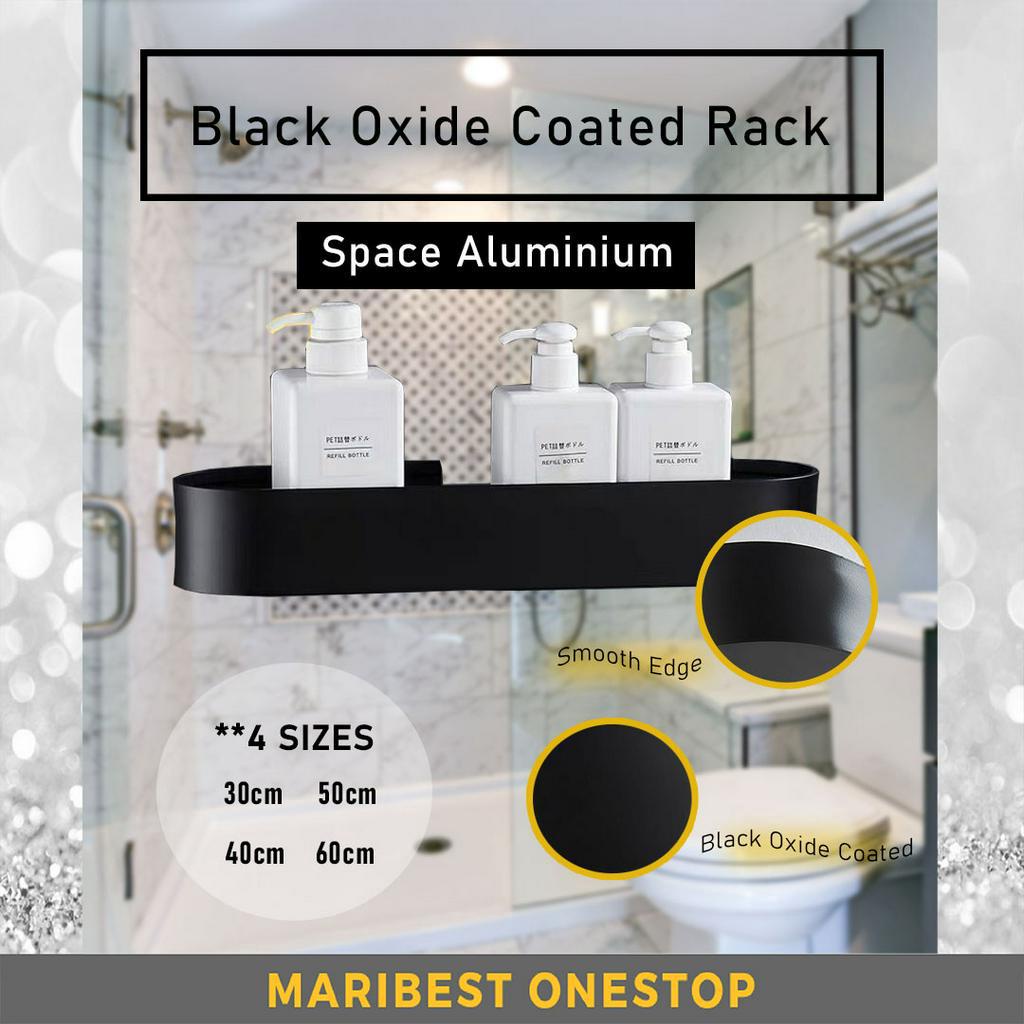Black Oxide Coated Surface Space Aluminium Rack Shelf 30cm 40cm 50cm ...