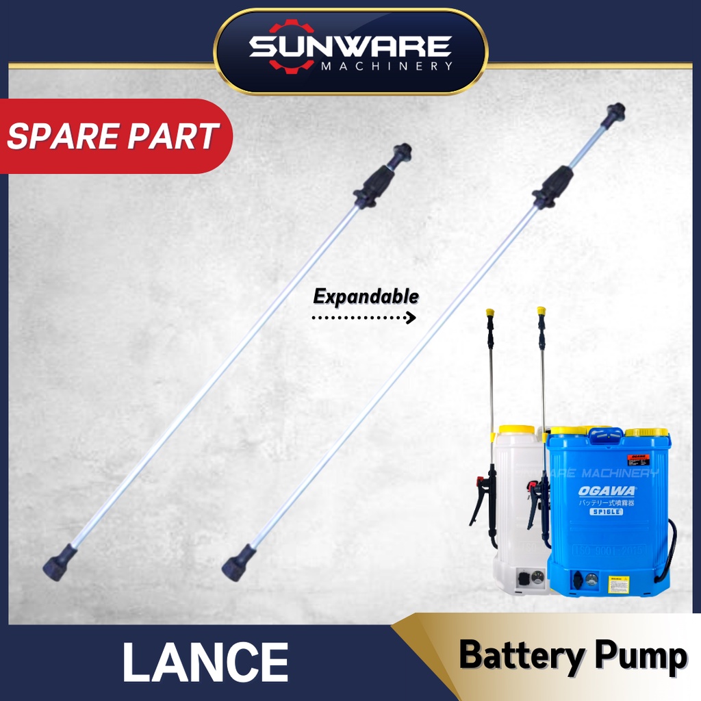 Adjustable Lance with Extension for Knapsack Battery Pump Sprayer ...