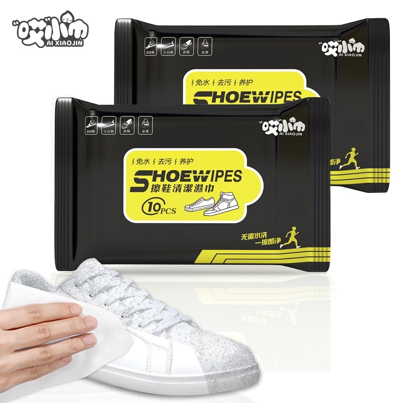 💥READY STOCK💥Sneaker / Shoe Quick Wipes 10pcs Cleaning Wipes | Shopee ...