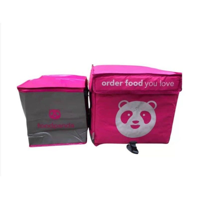 🔥NEW ARRIVAL🔥Original FoodPanda Backpack Medium Size and Small cooler ...