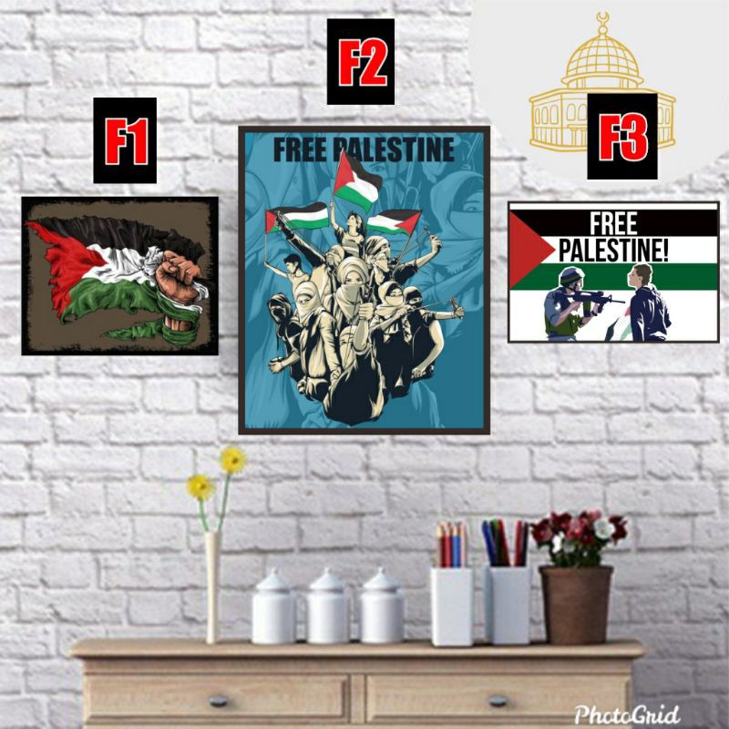 Buy 1 Get 1 Palestine Poster Free Gaza Big Size A3+ | Shopee Malaysia