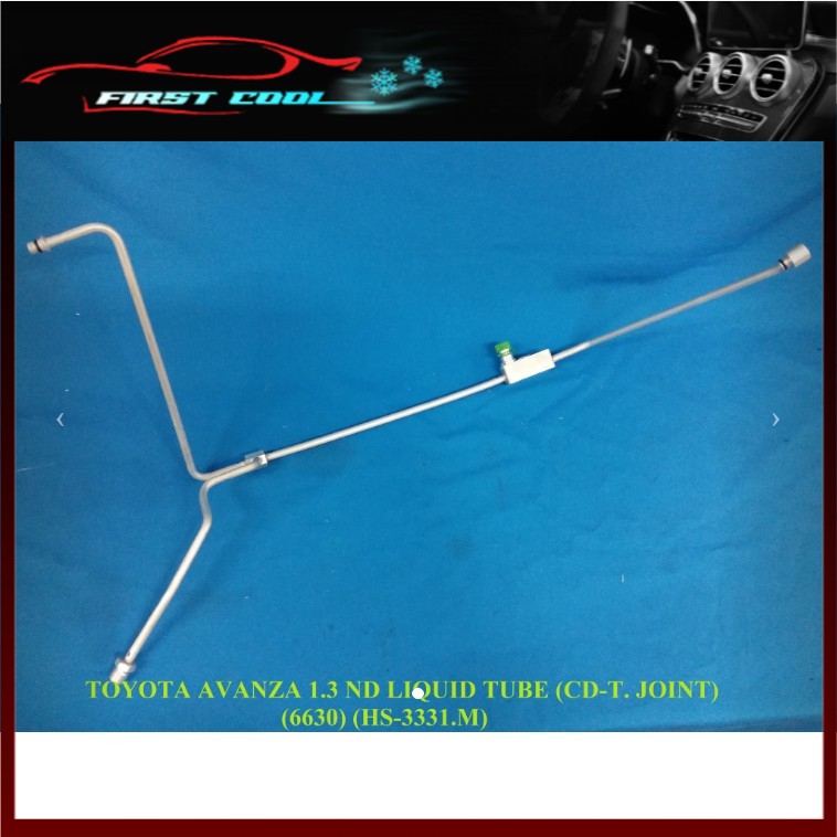 FC TOYOTA AVANZA 1.3 DENSO LIQUID TUBE (CONDENSER-T. JOINT) (6630) Air ...