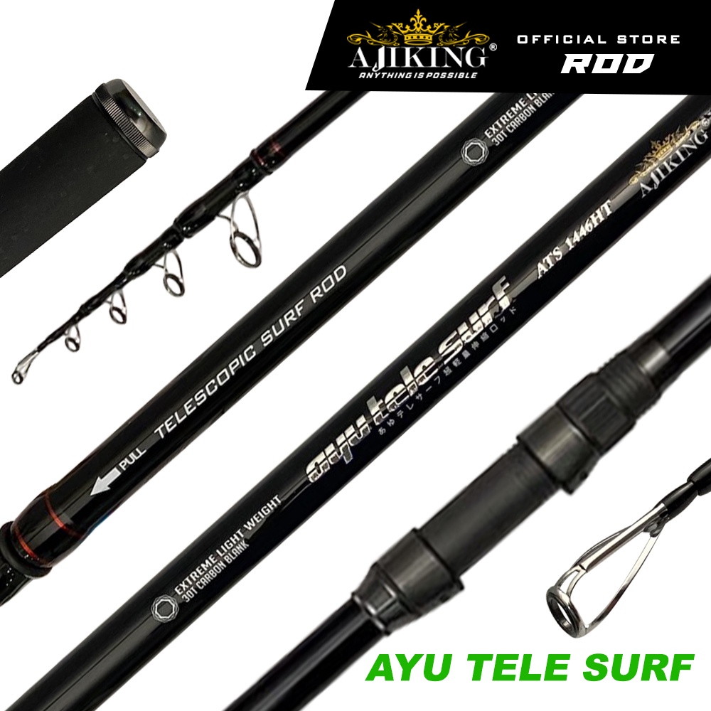 Ajiking Ayu Tele Surf Telescopic Outdoor Spinning Portable Telescopic ...