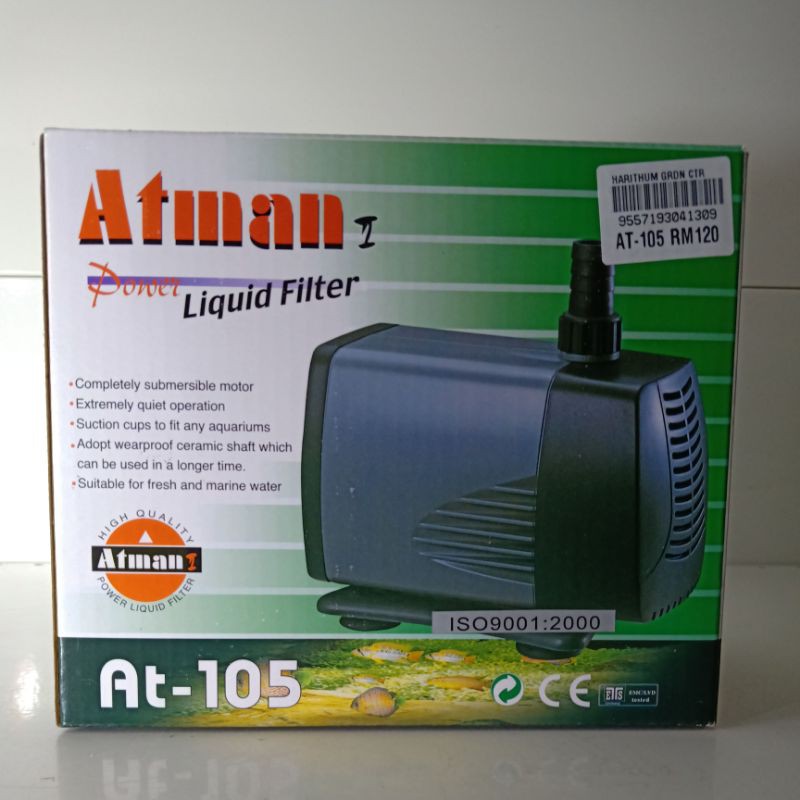atman AT-105 water pump | Shopee Malaysia