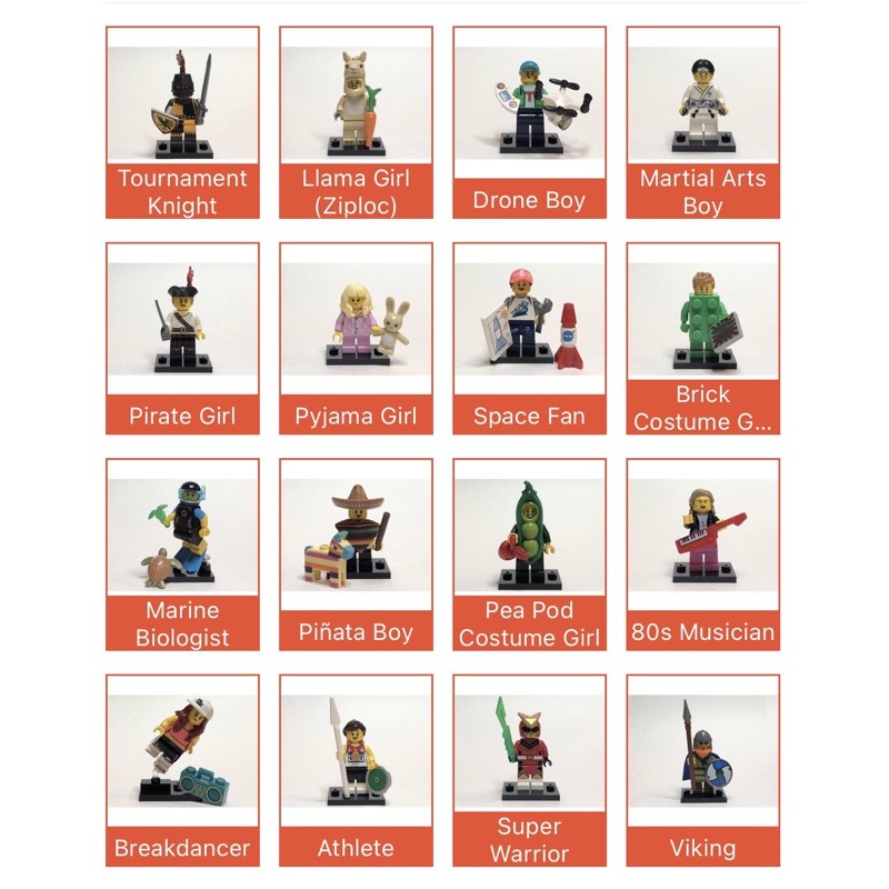 [KBG] Lego - 71027 Minifigure Series 20 | Shopee Malaysia