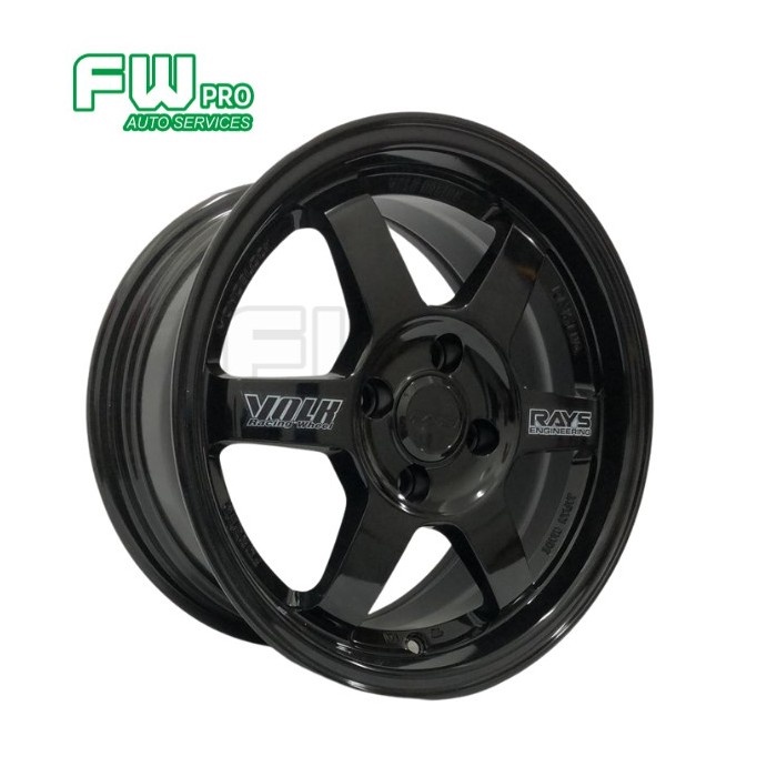 New Sport Rim Ray TE37 15 inch 7jj 8jj 4x100 One Set 4pcs | Shopee Malaysia