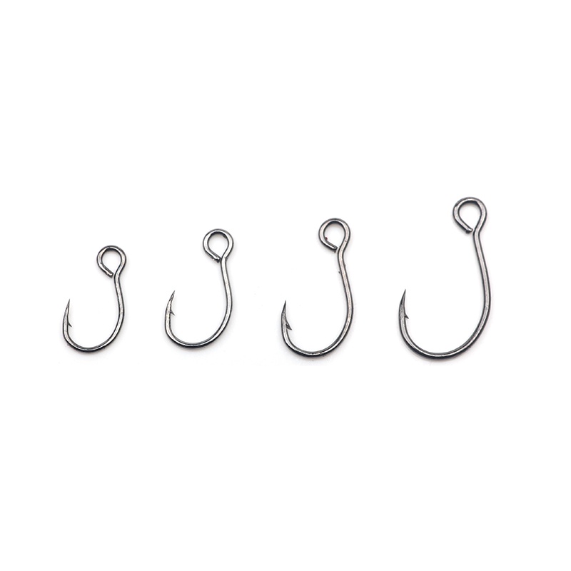 20pcs big eye fishing hook Single Crank hook fishhook fish hook for ...