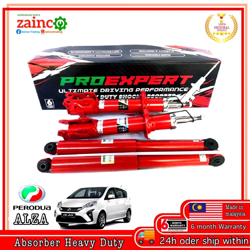 Original PERODUA ALZA ABSORBER HEAVY DUTY PROEXPERT Fast Shipping ...
