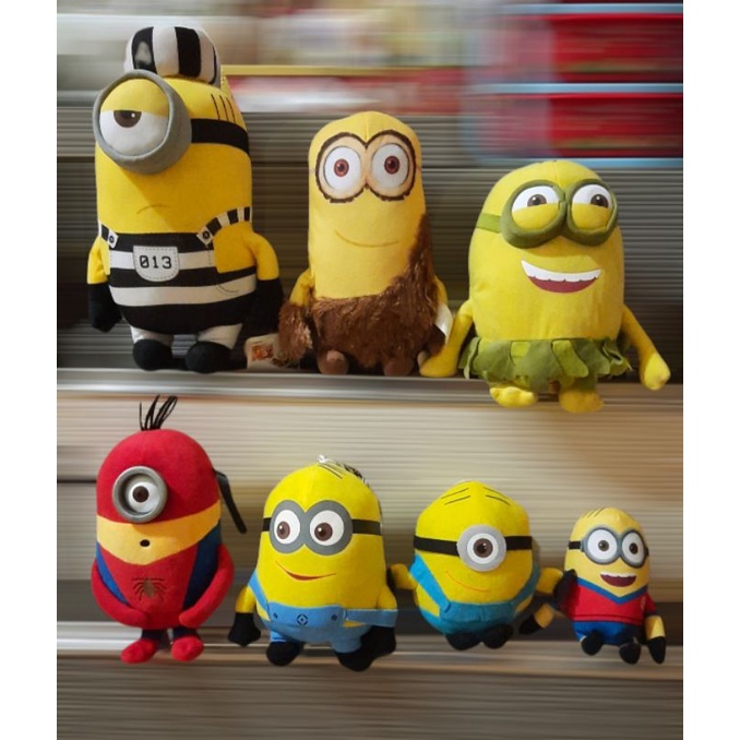 Original Despicable Me Minion Doll All Characters/ Minions | Shopee ...
