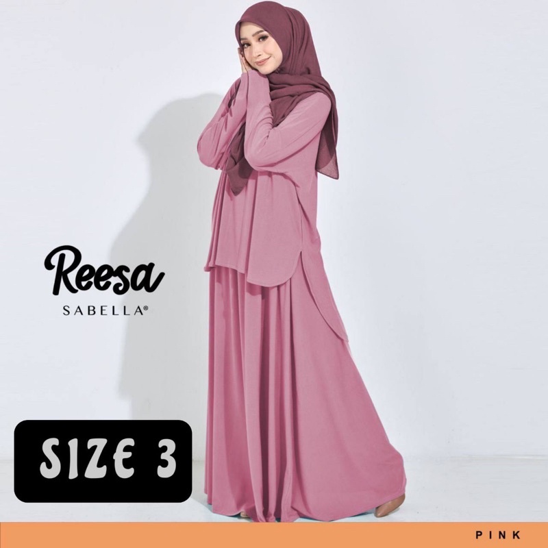 RESSA PINK SAIZ 3 (READY STOCK) | Shopee Malaysia