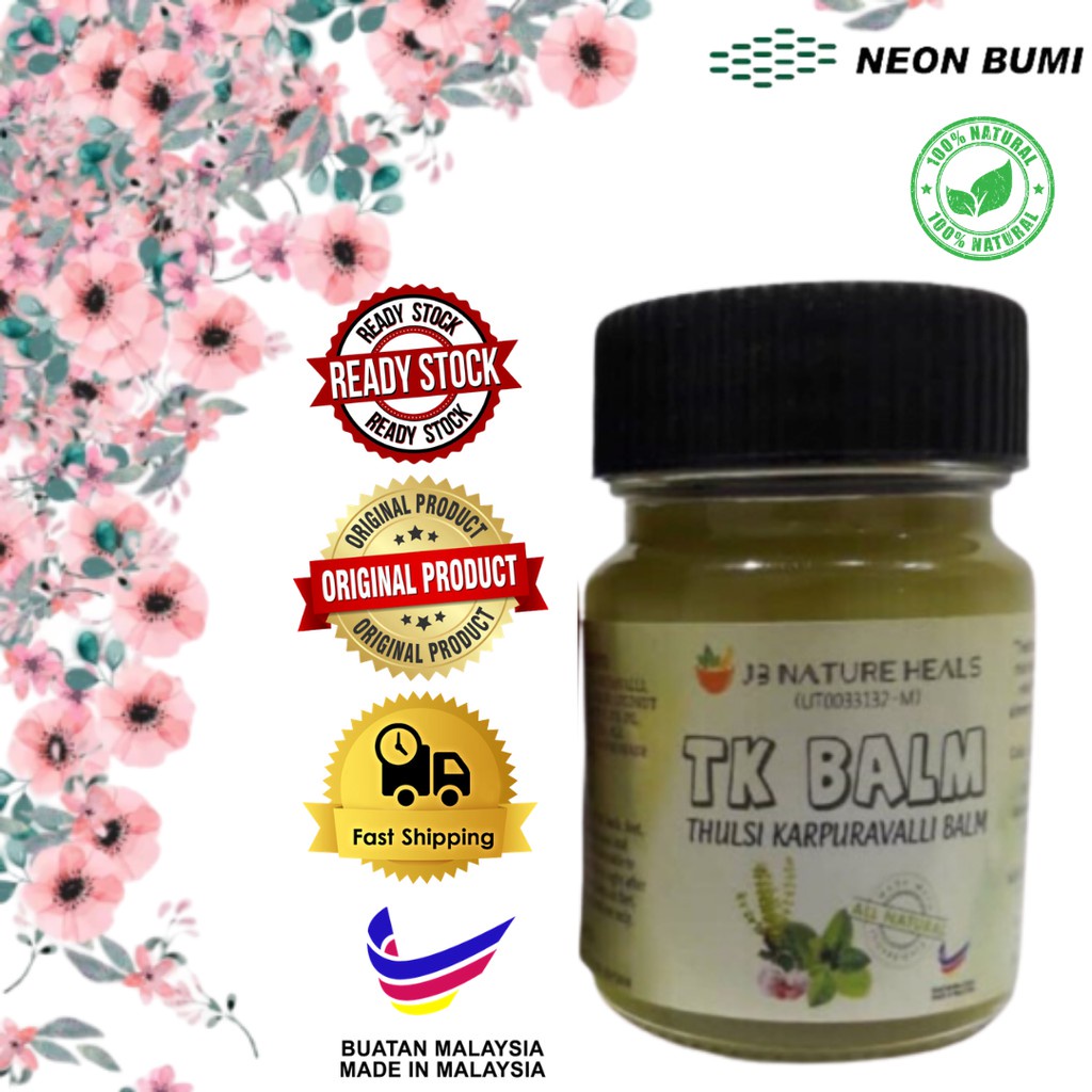 TK BALAM ( THULASI KARPURAVALLI BALM ) 30g rv | Shopee Malaysia