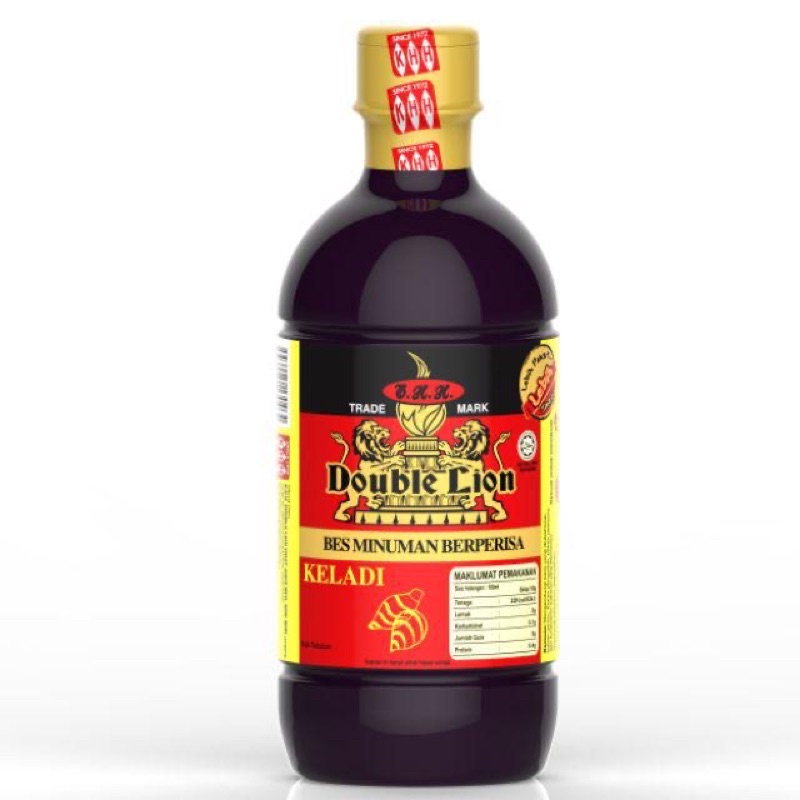 Double Lion Flavored Cordial Concentrated / Bes Kordial Minuman ...
