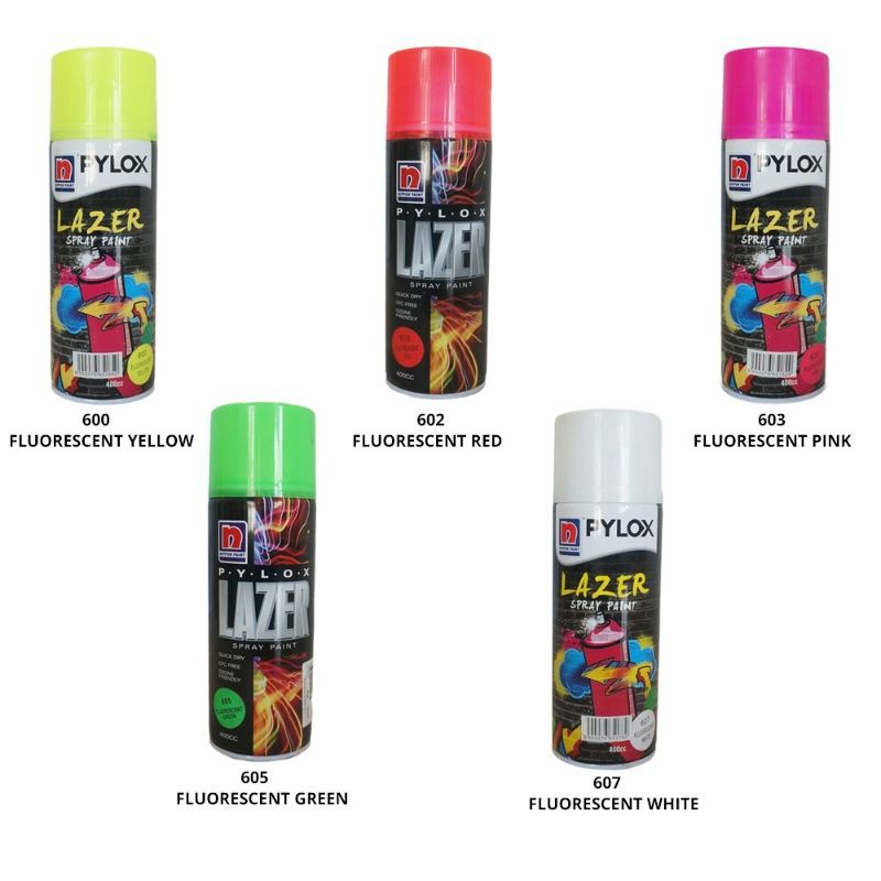 Nippon Pylox Spray Paint -Fluorescent Colour | Shopee Malaysia