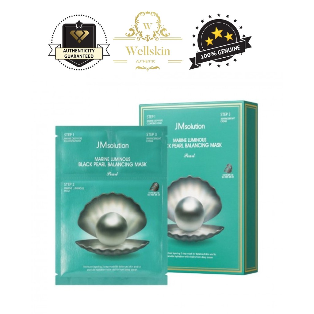 JM Solution Matine Luminous Pearl Deep Moisture Mask 1's (EXP : 02/2020 ...