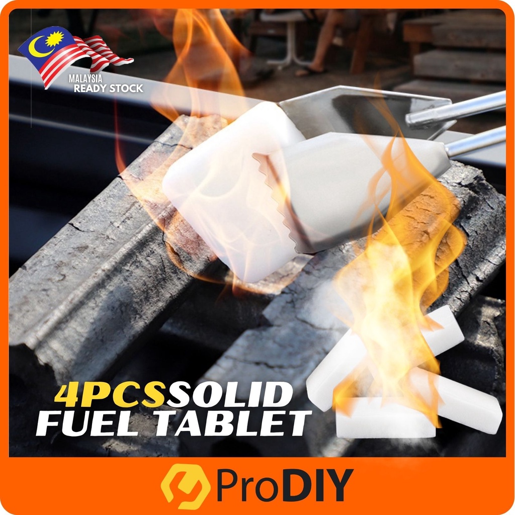 4PCS BAG SOLID FUEL TABLET Lilin Askar Hexamine Solid Fuel Tablets Mini ...