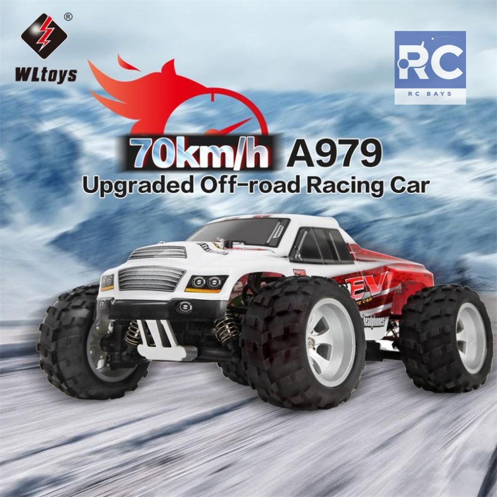 ️Fast Shipping ️ Wltoys A979B 70Km/h RC Truck Super High Speed 1/18 Off ...