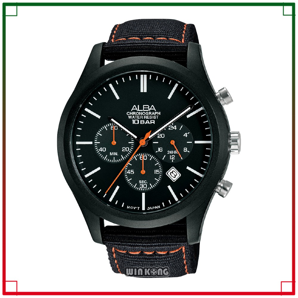 ALBA CHRONOGRAPH JAPAN WATCH AT3G43X1 | Shopee Malaysia