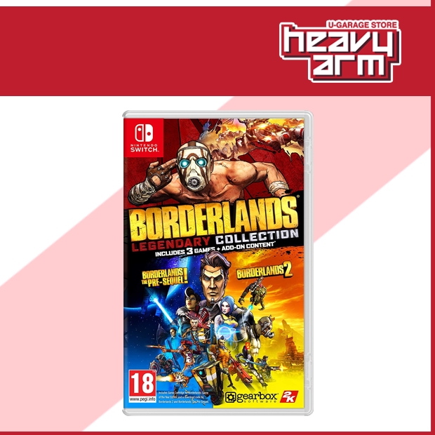 Switch Borderlands Legendary Collection | Borderland Collection 3 in 1 ...