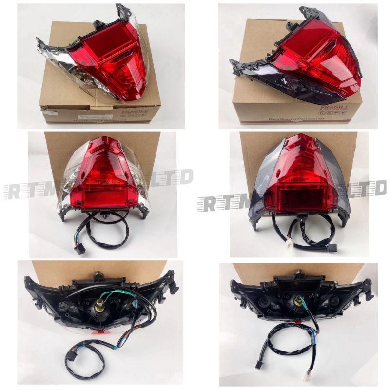 HONDA BEAT V1 OLD MODEL TAIL LAMP LAMPU BRAKE BELAKANG BEAT V1 MODEL ...