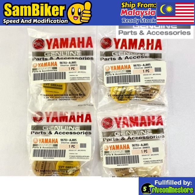 Yamaha Pulley CVT Grease Sheave Set Original Genuine Hong Leong ...