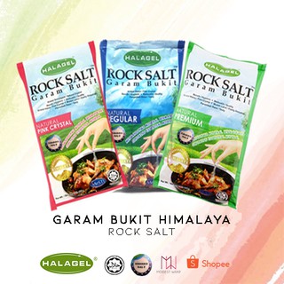 HALAGEL Garam Bukit Himalaya Himalayan Pink Natural Rock Crystal Salt ...