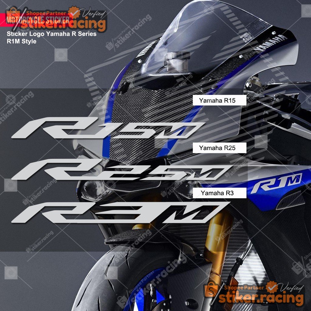 Sticker Yamaha R15 R25 R3 R1M | Shopee Malaysia