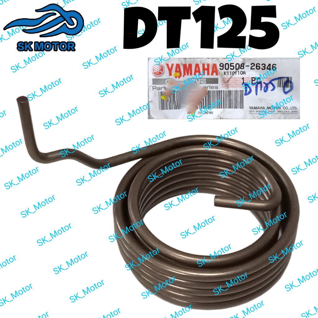 Yamaha ENDURO DT125 DT 125 Original Kick Starter Spring / Kick Return ...
