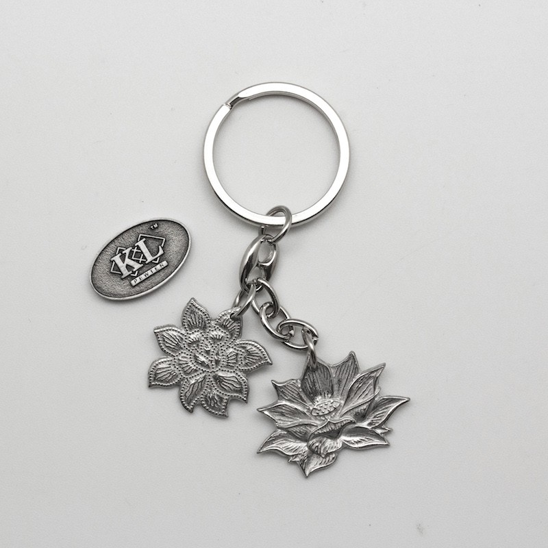 KL Pewter [804] Flower & Nelumbo Nucifera | Keychain | Shopee Malaysia