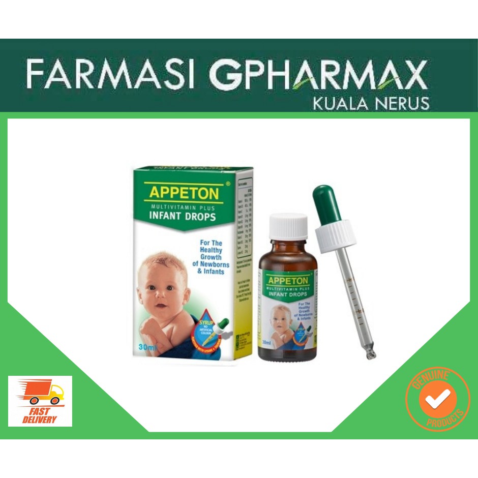Appeton Multivitamin Plus Infant Drop 30ml | Shopee Malaysia