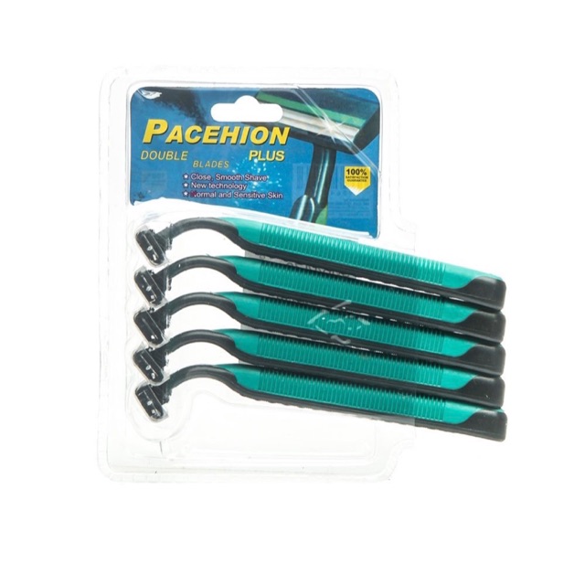(Reday stock)PACEHION Double Blade Razors (5 Pcs) | Shopee Malaysia