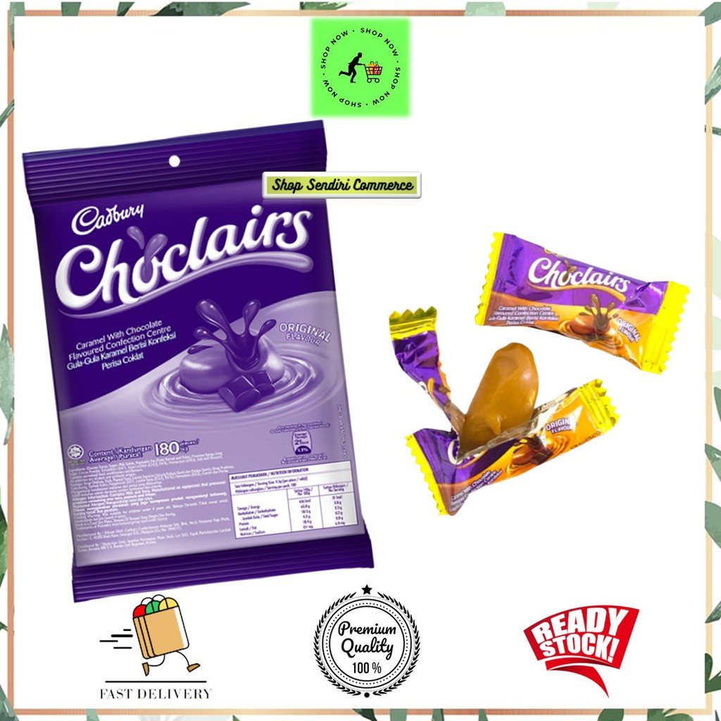 Cadbury Choclairs Caramel With Chocolate Flavours Confection Centre ...