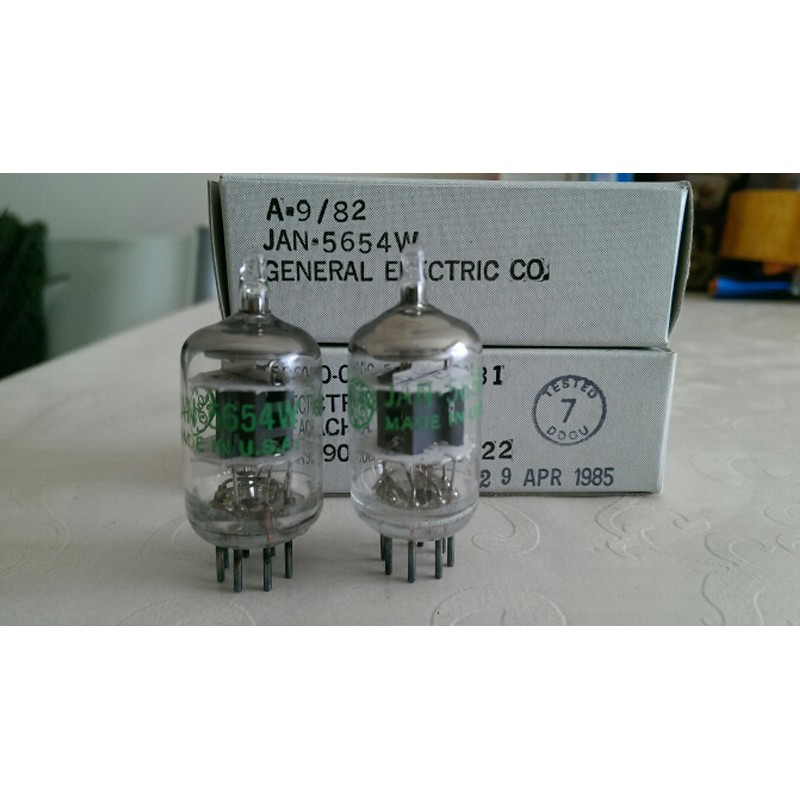 US GE 5654W Tube Upgrade 6J1/6 Meter 1/EF95/403A/6AK5/403B/Army Regulation | Shopee Malaysia