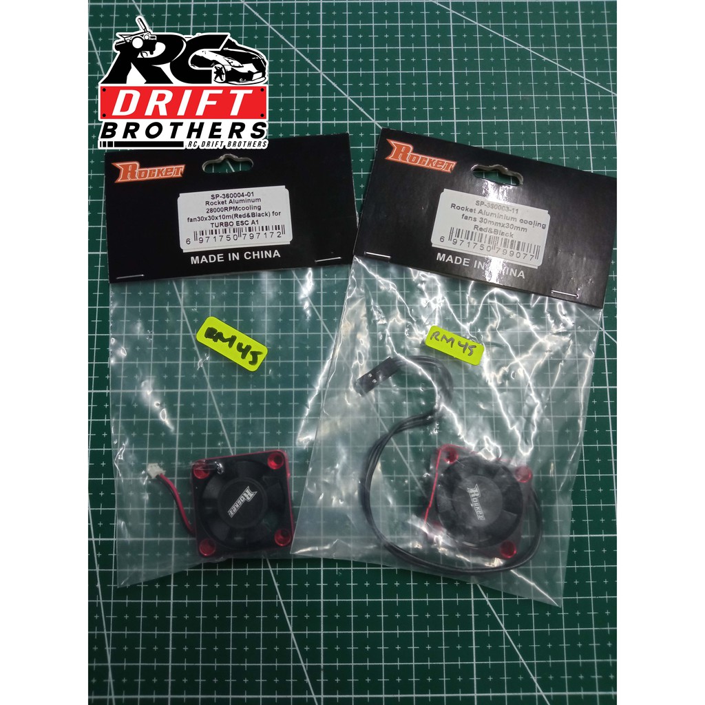 ROCKET FAN FOR ESC AND FOR COOLING MOTO RC | Shopee Malaysia