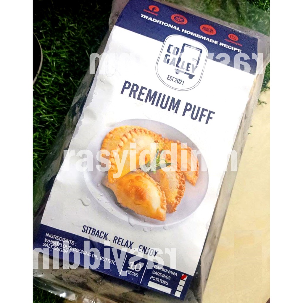 Premium Puff🔥PRODUK HALAL🔥CoGalley Curry Puff🔥Karipap Sedap🔥Carbonara🔥 ...