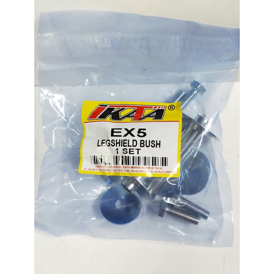 HONDA EX5 C70 FRONT COVER BUSH DEPAN COVER BUSH LEG SHIELD SCREW ...