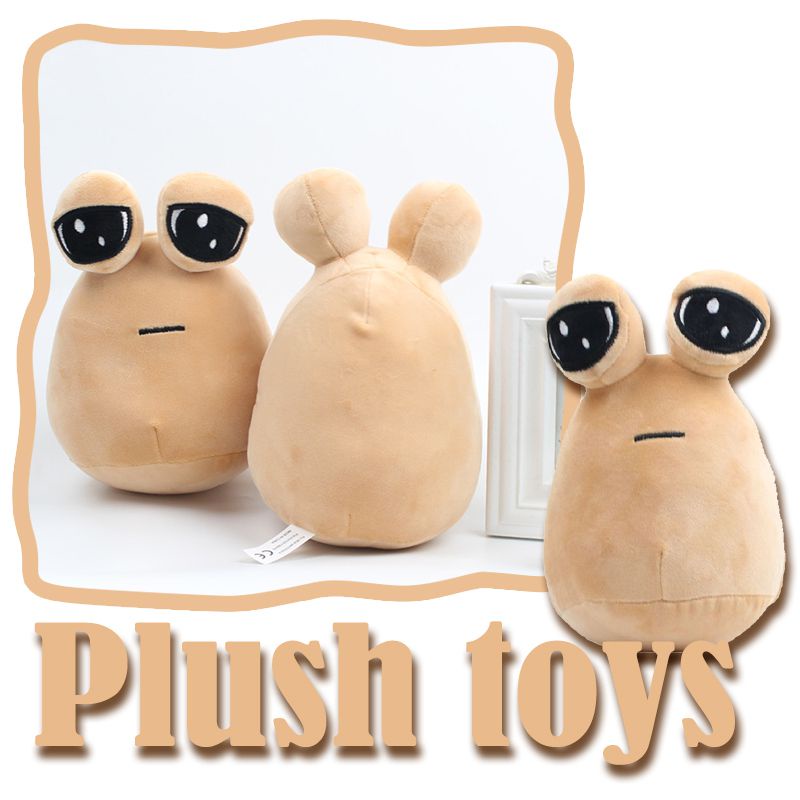 Adorable Comfortable And My Pet Alien Pou Plush Toy With Expression ...