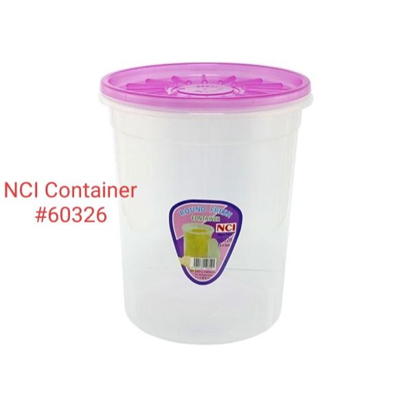 [NCI] 60326 (26CM) Round Tall Container / Multipurpose Container/ Bekas ...