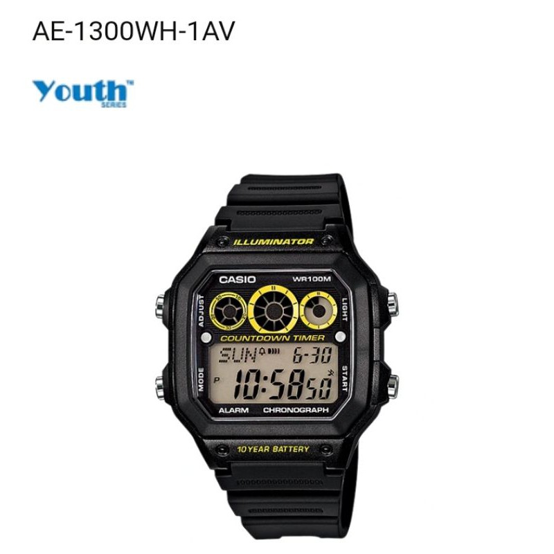 Official Warranty Casio Ae 1300wh Ae 1300wh 1a Ae 1300wh 2a Ae 1300wh