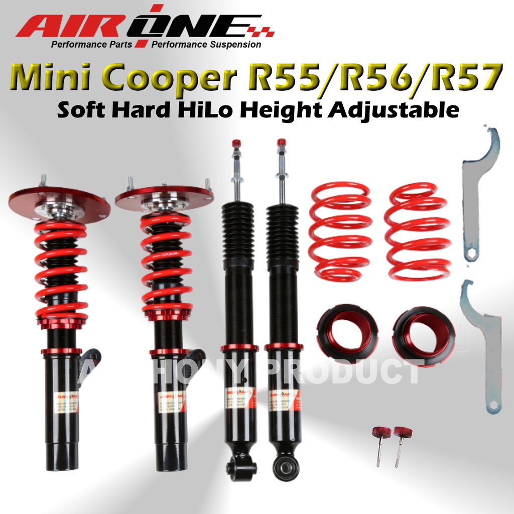 Mini Cooper R50 R52 R53 R55 R56 R57 R58 Monotube Hilo Soft Hard ...